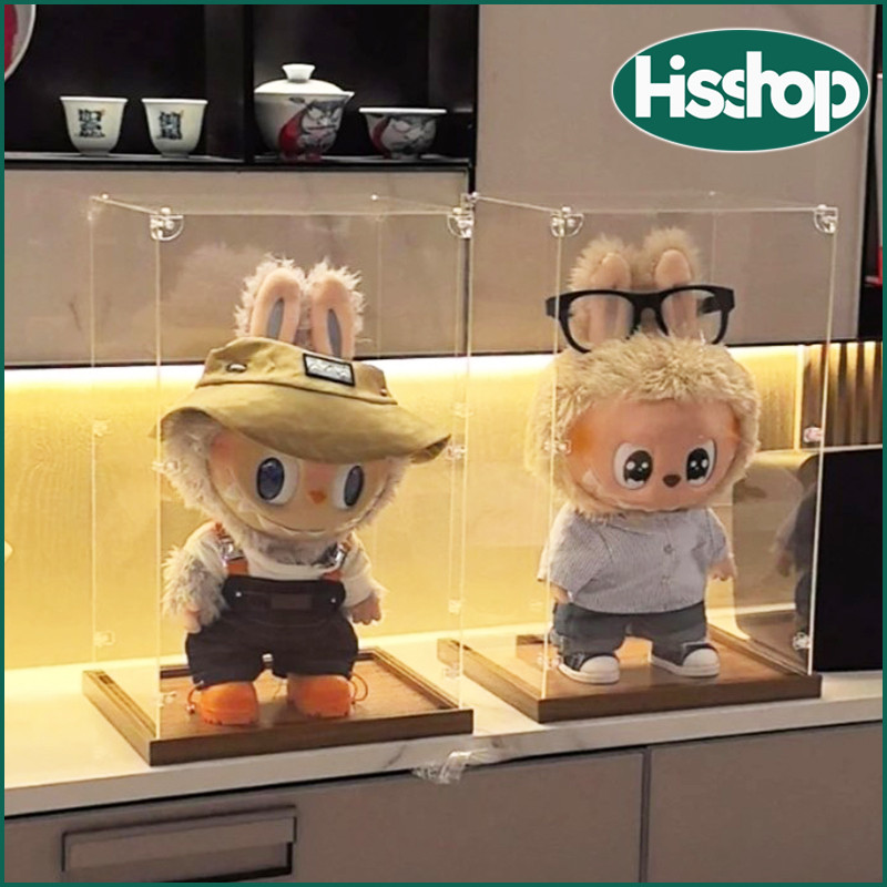 Acrylic display box,Labubu VINYL doll display box,THE MONSTERS 40CM ...