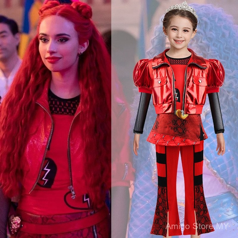 Halloween costume Descendants:The Rise of Red cosplay Movie Matching ...