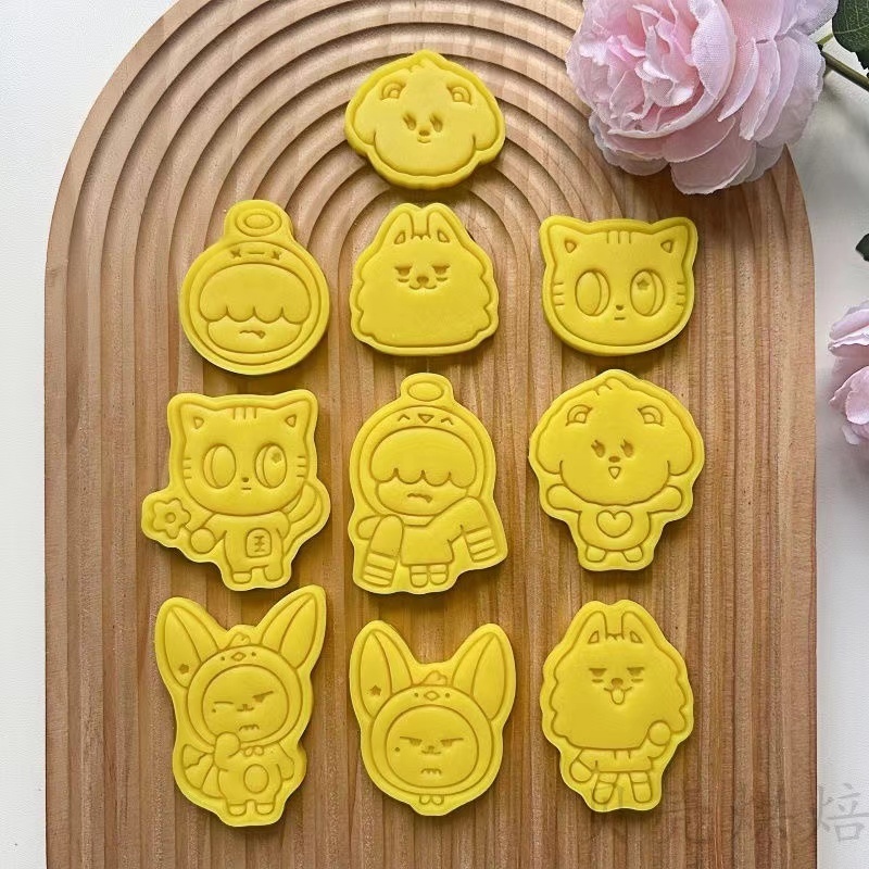 New Kpop Idol TXT PPULBATU Cookie Cutter Kawaii Biscuit Mould Cartoon ...