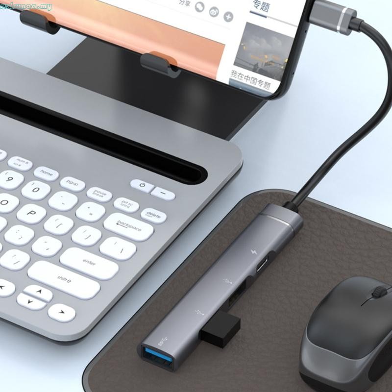 redsunaa 4 Ports USB C Hub for Laptop USB3 0 USB2 0 Hub Multiport Adapter Type C PD OTG Adapter ...