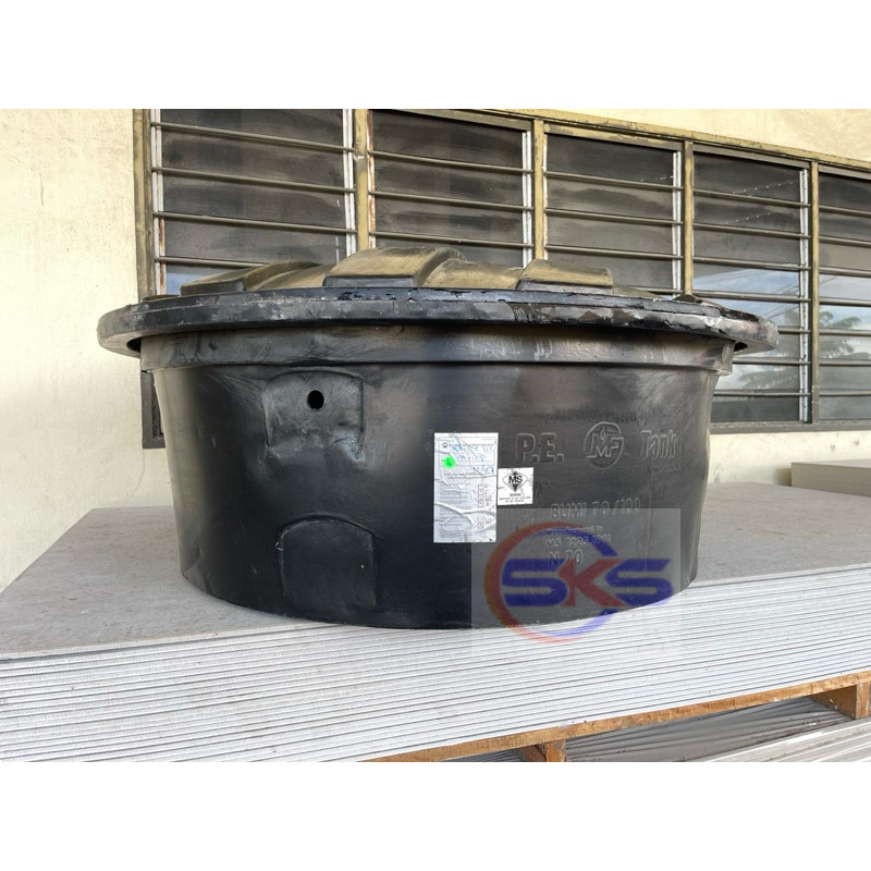 SKS Poly Round Water Tank PE Tangki Air Rumah SIRIM Polyethylene MF BNH ...
