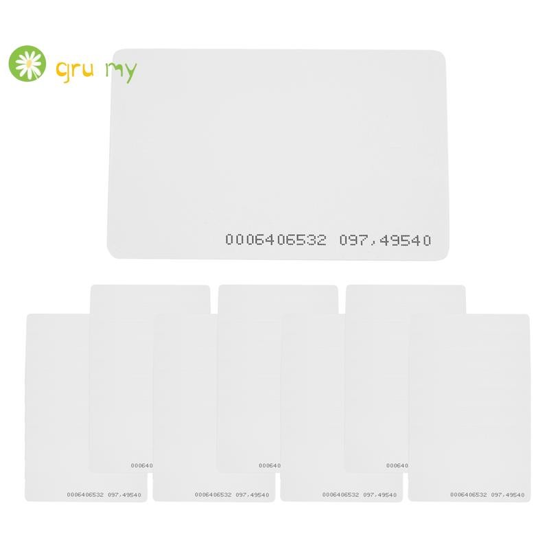 50Pcs Access Control Card RFID Card Smart Proximity Card 125KHz EM4100 ...