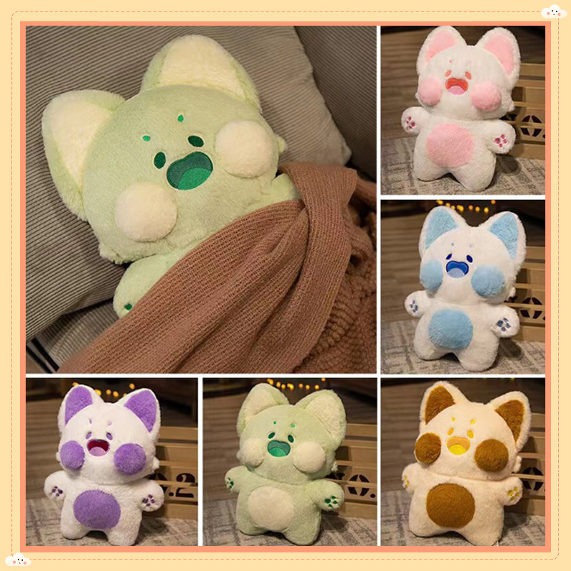 Plush Toy Cat Kids 40cm Plushie Soft Kitten DuDu Cat Pillow Girls Gift ...