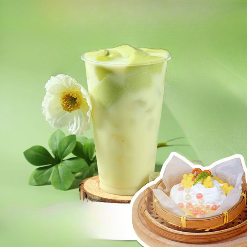 250g Matcha Powder Matcha Puff Special Powder with Crispy Outer Skin ...