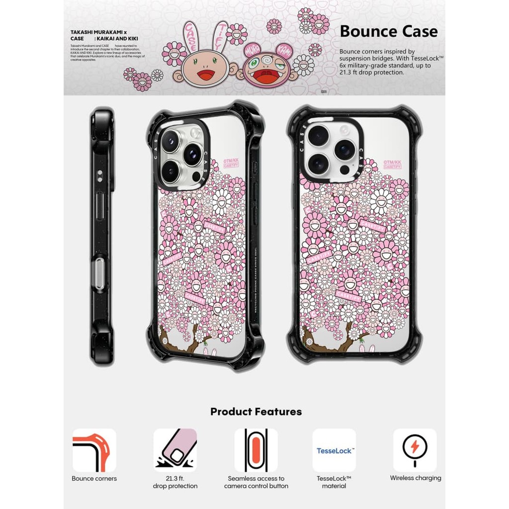 CASECASE X TAKASHI MURAKAMI KAIKAI AND KIKI HANAMI Case Magnetic ...