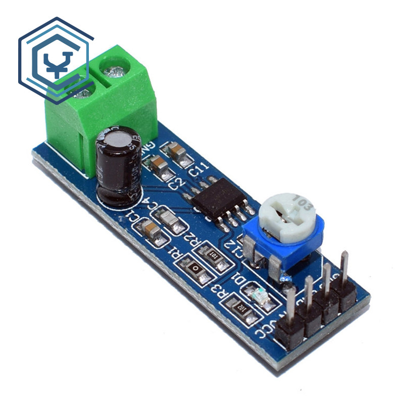 LM386 audio power amplifier module 200 times gain power amplifier board ...