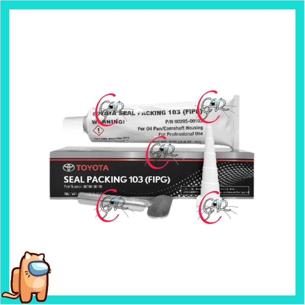 GASKET GUM TOYOTA (BLACK) SILICONE SEALANT LIQUID GASKET SEALER (82G OR ...