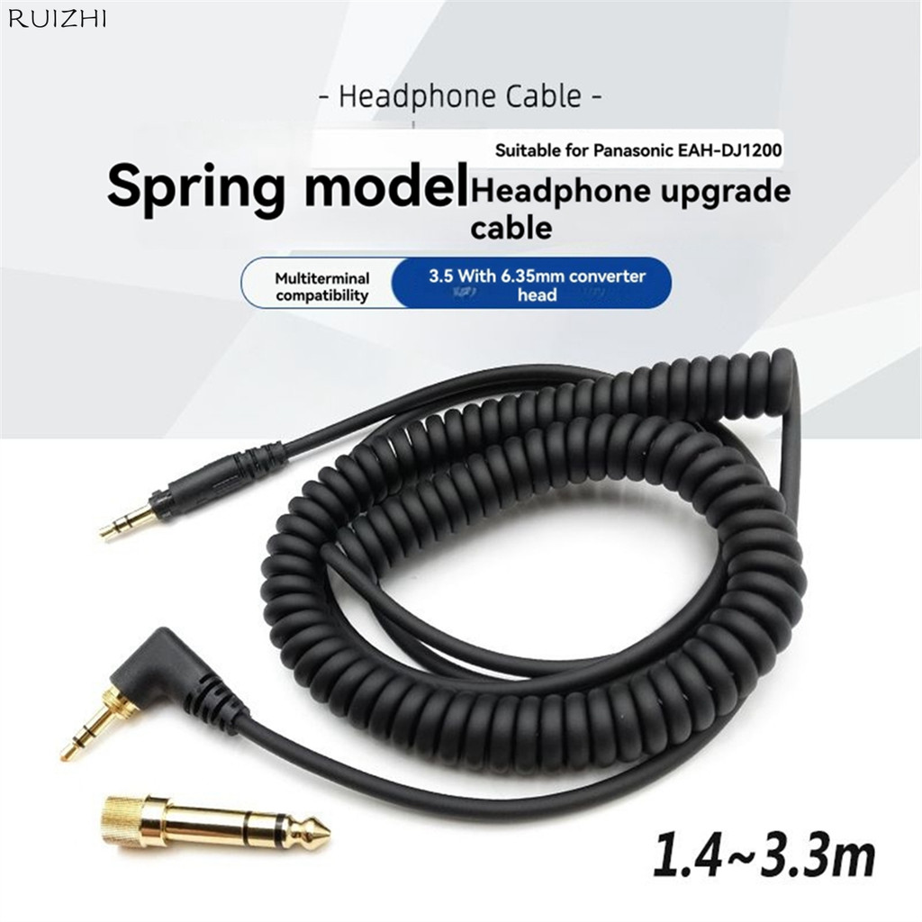 Spring Headphone Cable for Technics EAH-DJ1200 Headset Replacement ...
