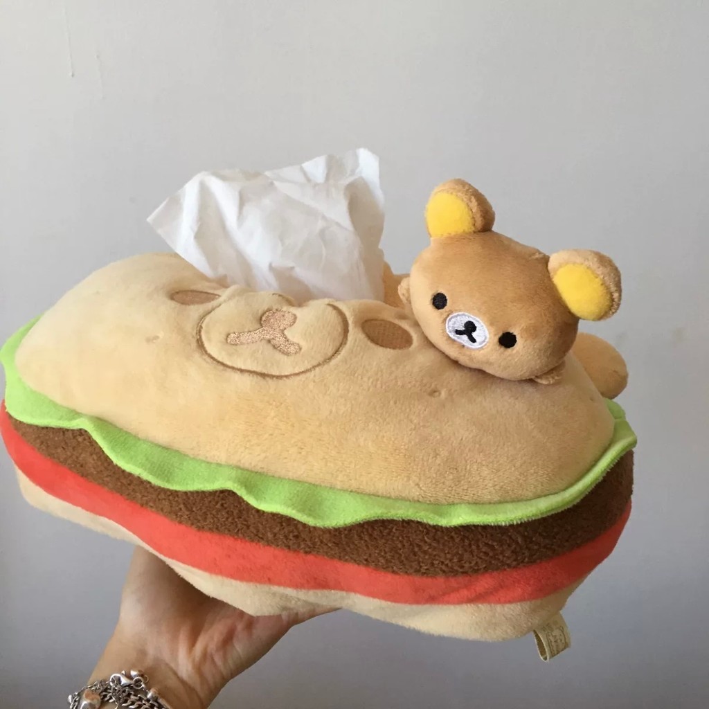 Rilakkuma rilakkuma Burger Tissue Cover Tissue Box | Shopee Malaysia
