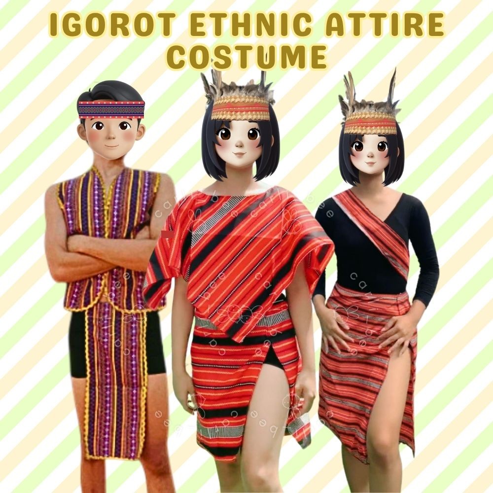 CB Filipino Igorot Costume Baguio Ethnic Attire | Shopee Malaysia