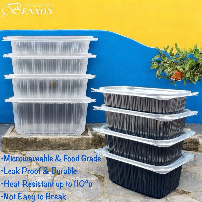 Benxon RT-750 RT-1000 Rectangular Container & Lid ( 50sets± ...
