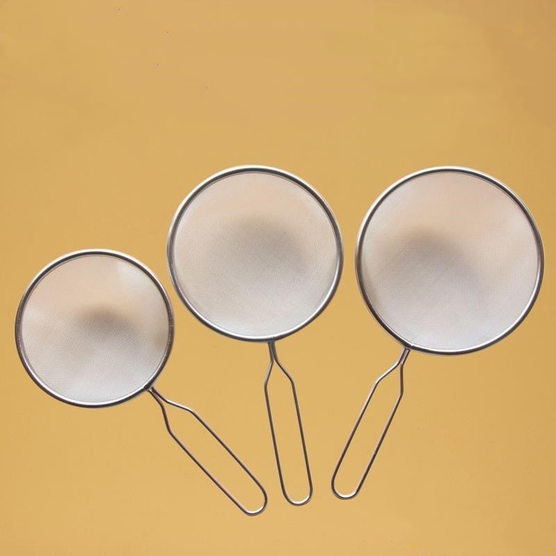 X2 12cm penapis penapis minyak sudu halus Mesh penapis Sifter Sieve ...
