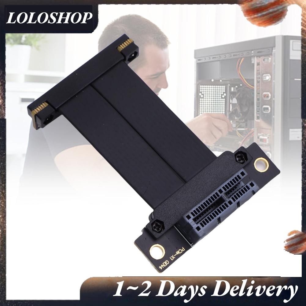 loloshop-my Homairate GPU Riser Cable PCIE 4.0 Male to Female Flexible ...