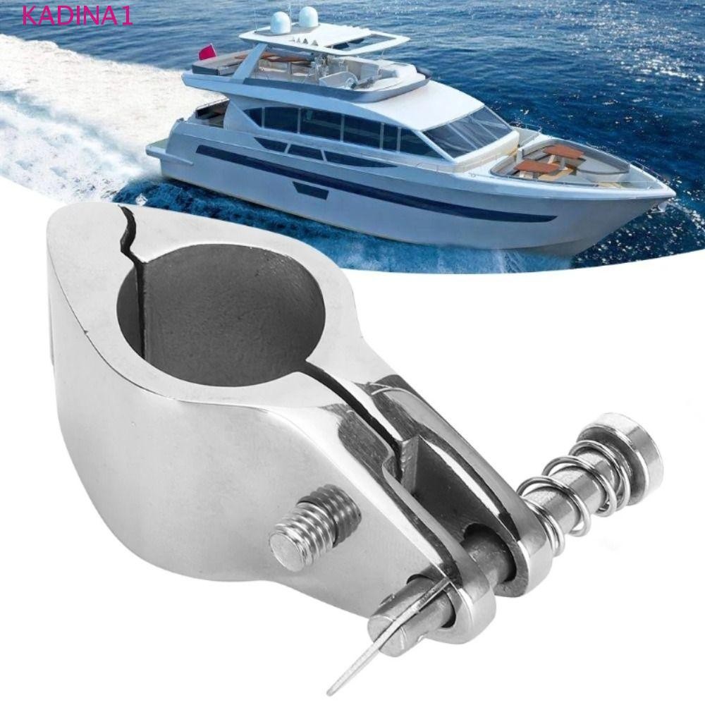 KADINA Boat Top Hinged Jaw Slide Clamp, Deck Side Mount Stainless Steel ...
