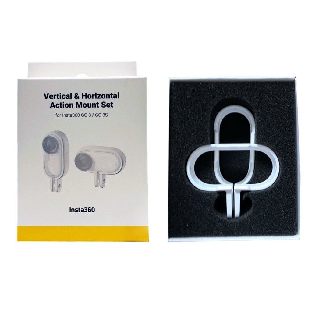 Insta360 Official GO 3 / GO 3S Vertical & Horizontal Action Mount Set (CINSBATG) | Shopee Malaysia