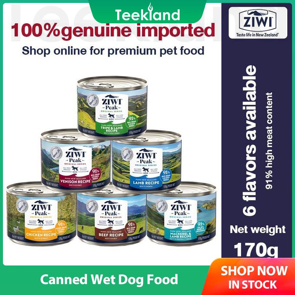Teekland Ziwi Peak Venison Lamb Beef Recipe Dog Canned Food 170g/390g | Shopee Malaysia