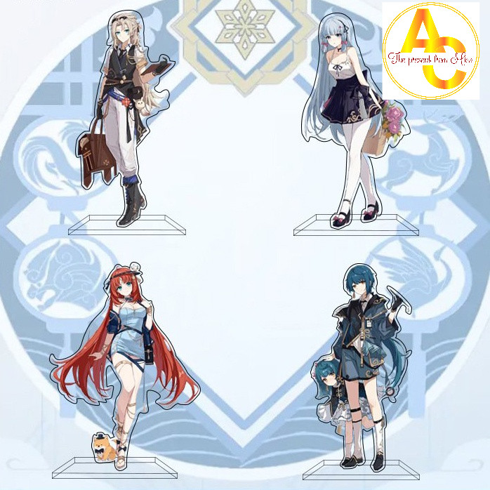 Model Standee GENSHIN IMPACT ver FASHIONISTA acrylic game Cute anime ...