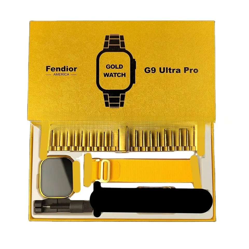 New G9 Ultra Pro smartwatch with real buckle screws, heart rate and ...