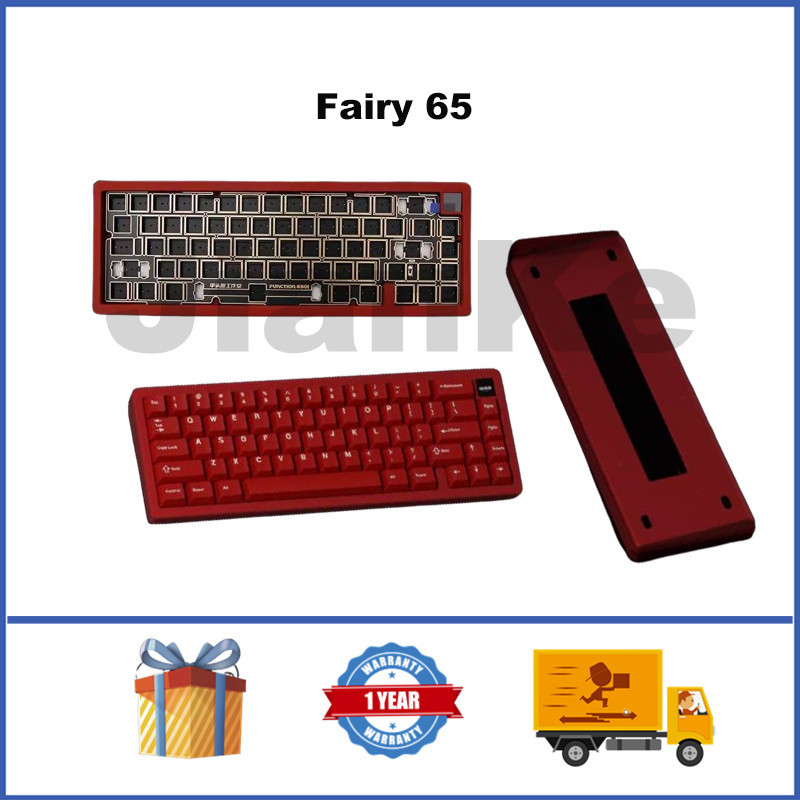 Fairy65 Mechanical Keyboard Kit 65% GASKET Custom Aluminum Barebone ...