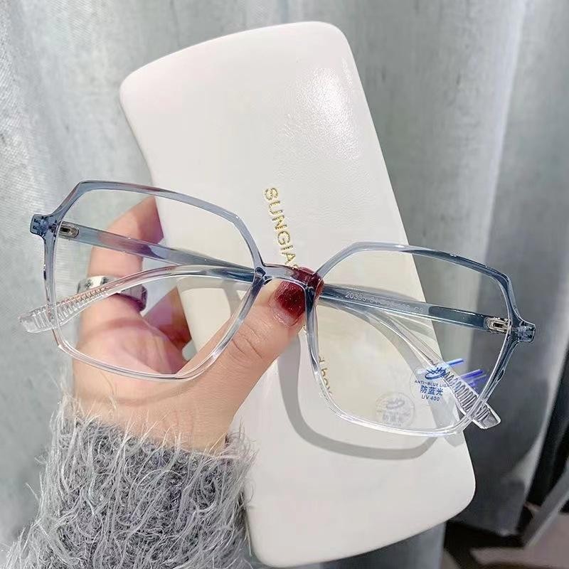 FL Eyewear Transparent Square Spek Korean Fashion Spec Glasses ...