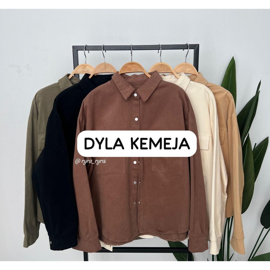 RYRA DYLA KEMEJA - MATERIAL CORDUROY ( READY STOCK ) | Shopee Malaysia
