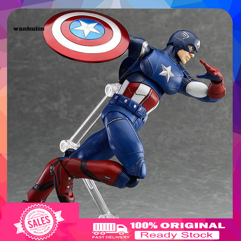 Captain America Model Vivid Expression Collectable Solid Captain ...