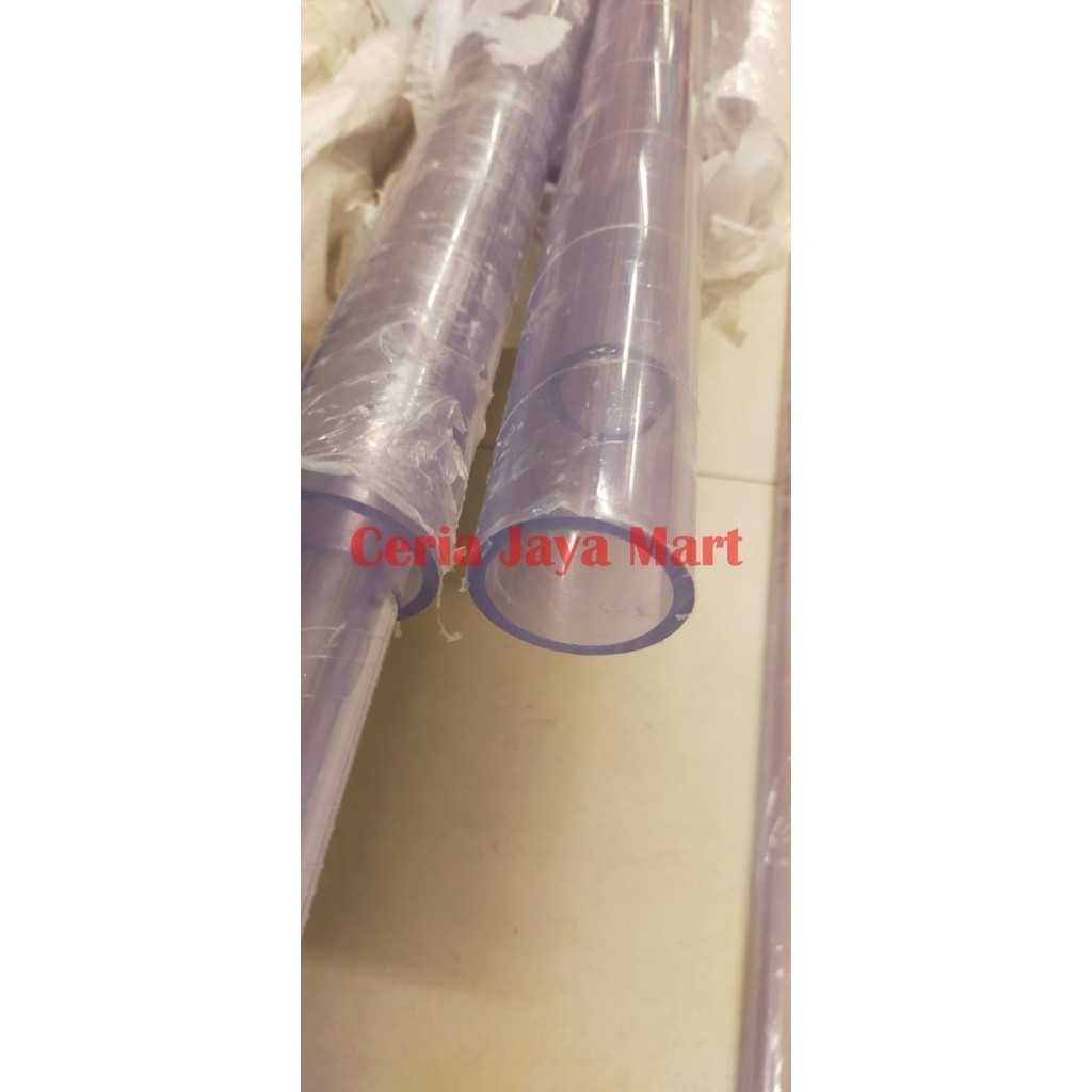 Transparent PVC Pipe 2 inch 1 meter SCH40 Clear Pipe Clear PVC Pipe ...