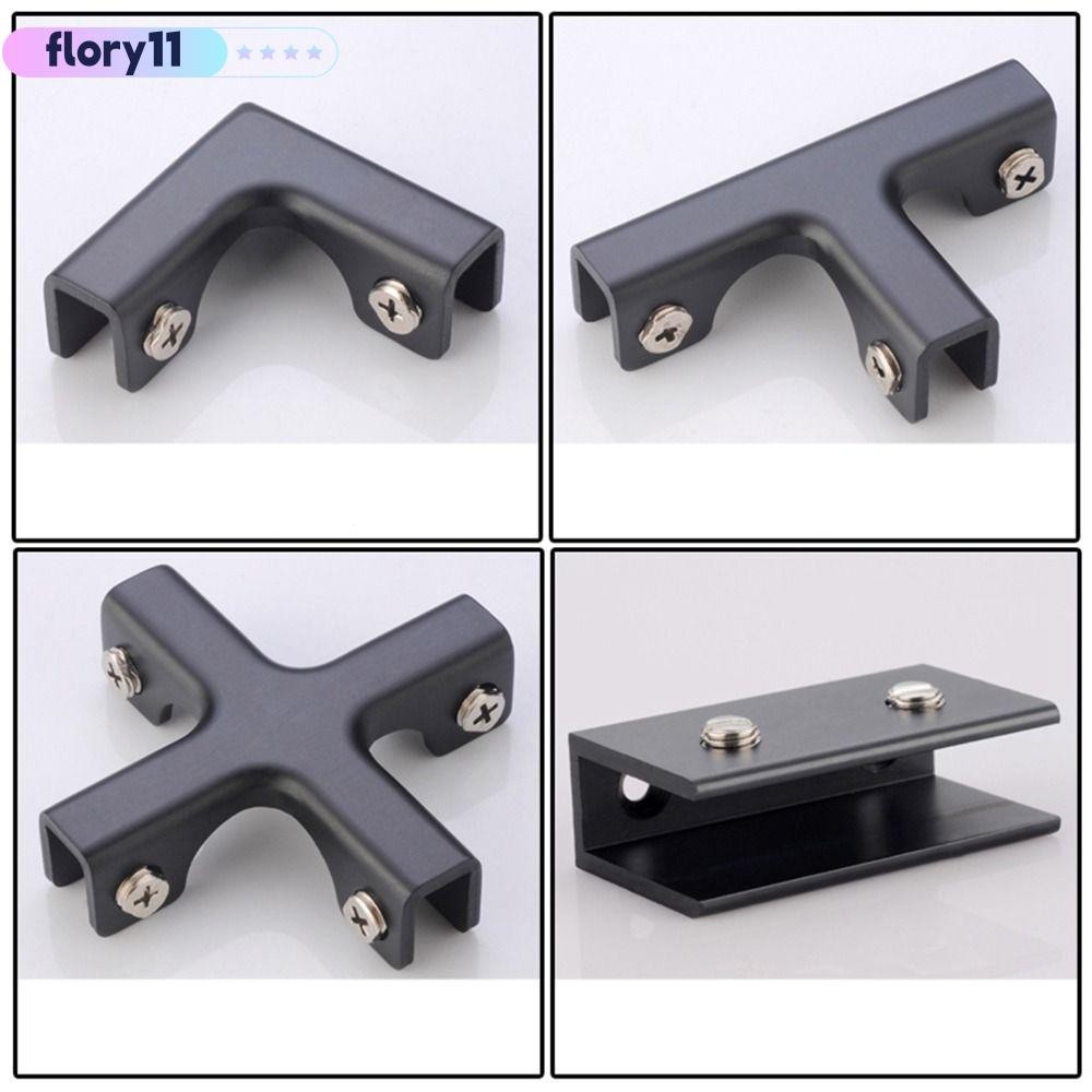 FLORY11 Angle Corner Code, Reinforcement T-cross Glass Clip, Hardware L ...