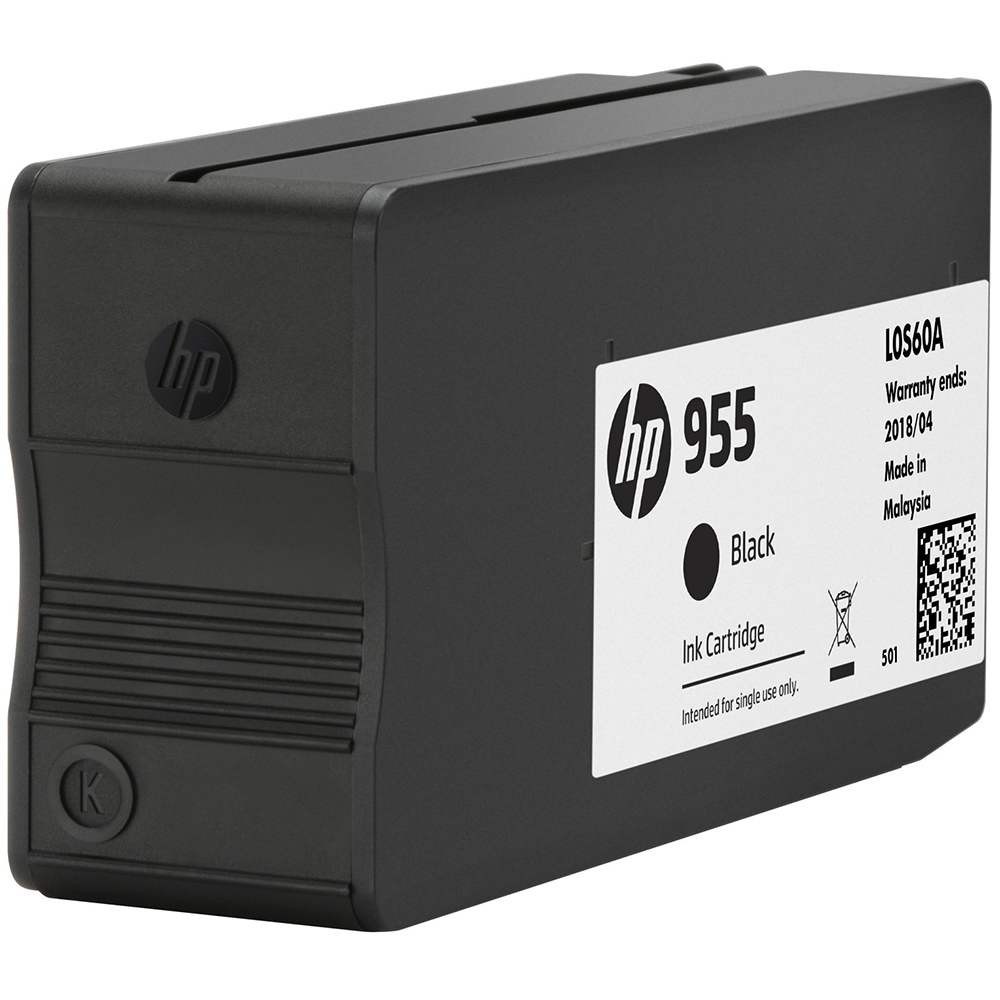 HP 955 Black Original Ink Cartridge (L0S60AA) | Shopee Malaysia