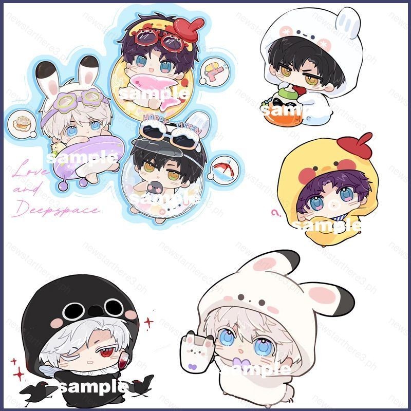 YE Love and deepspace Rafayel Xavier Zayne Sylus cartoon cute game ...