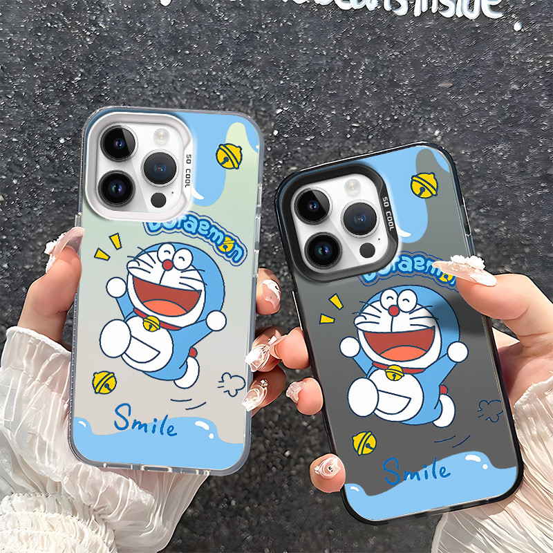 Doraemon Phone Case For iPhone 16 15 14 13 12 11 8 7 Pro Plus Max ...