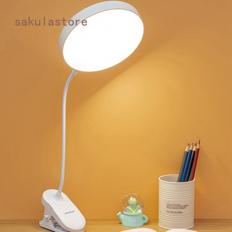 SKL LED Clamp Desk Lamp Flexible Study Light Portable Lights ...