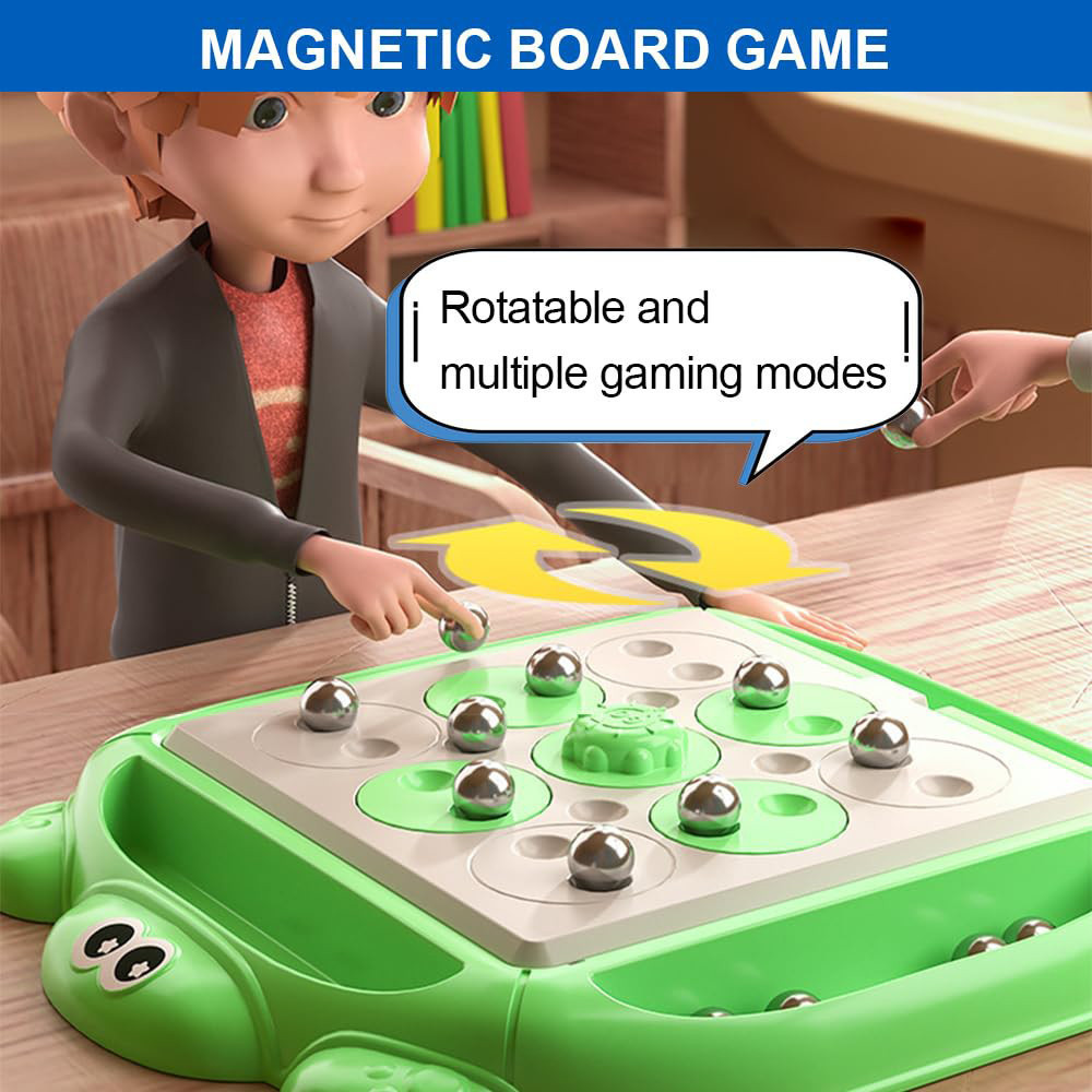 NEW Dual Way Magnetic Chess Magnet Toy Board Games for Kids Parent ...