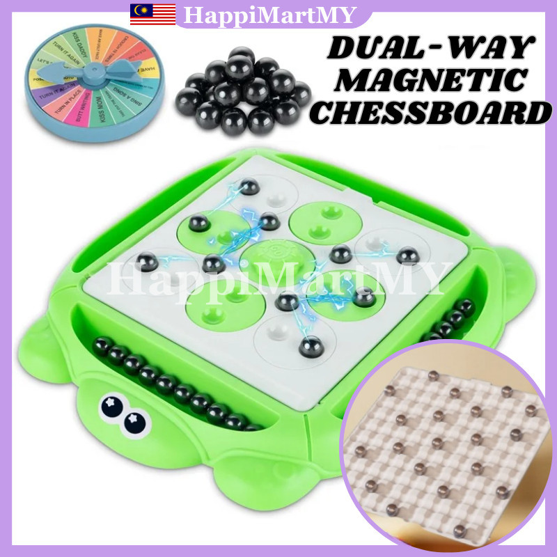 Dual-Way Magnetic Chess Magnet Toy Magnetic Board Games for Kids Parent ...