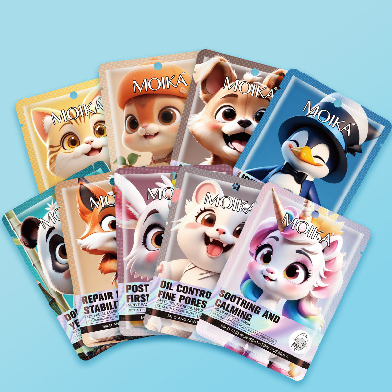 Cartoon Animal Masks Anti-Wrinkle Hydrating and Moisturizing Firming ...