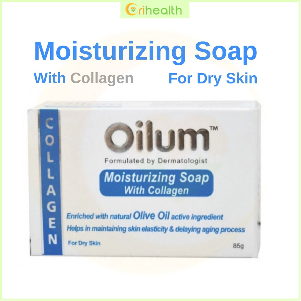 OILUM MOISTURIZING SOAP WITH COLLAGEN 85G | Shopee Malaysia