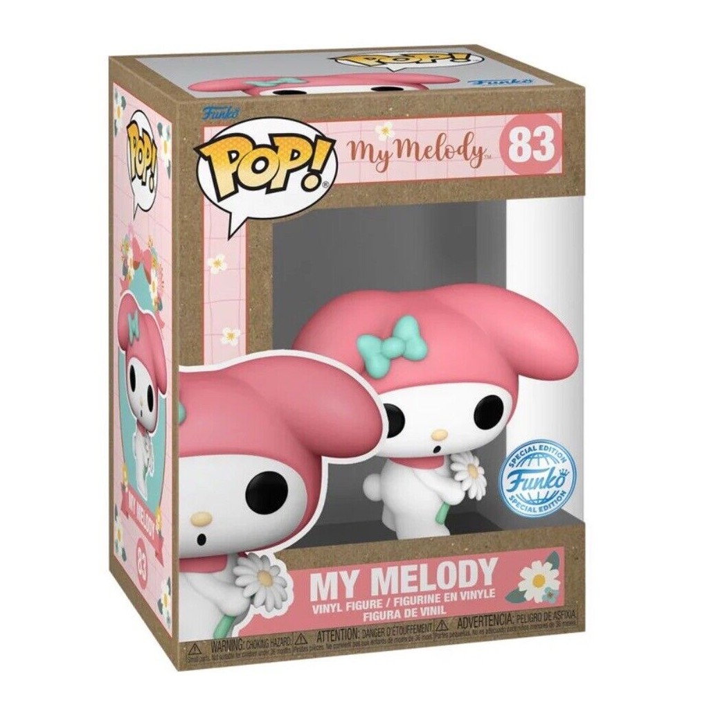 Funko POP! Sanrio Hello Kitty and Friends My Melody with flower #83 ...