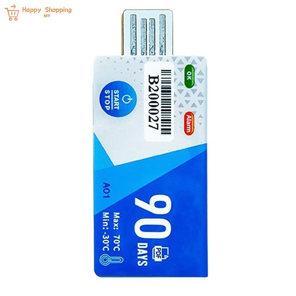 90 Days USB Interface Temperature Logger Data Logger for Warehouse ...