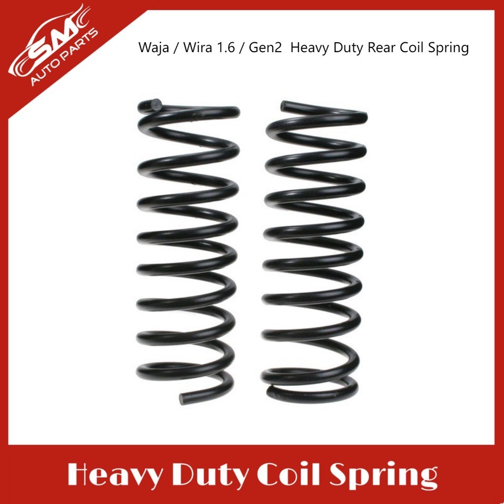 Proton Waja / Wira 1.6 / Gen2 Heavy Duty Rear Coil Spring Set ...