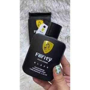 ( INSPIRED PERFUME ) FERITY BLACK PURE HOMME EDP 100ML FOR MEN PERFUME ...