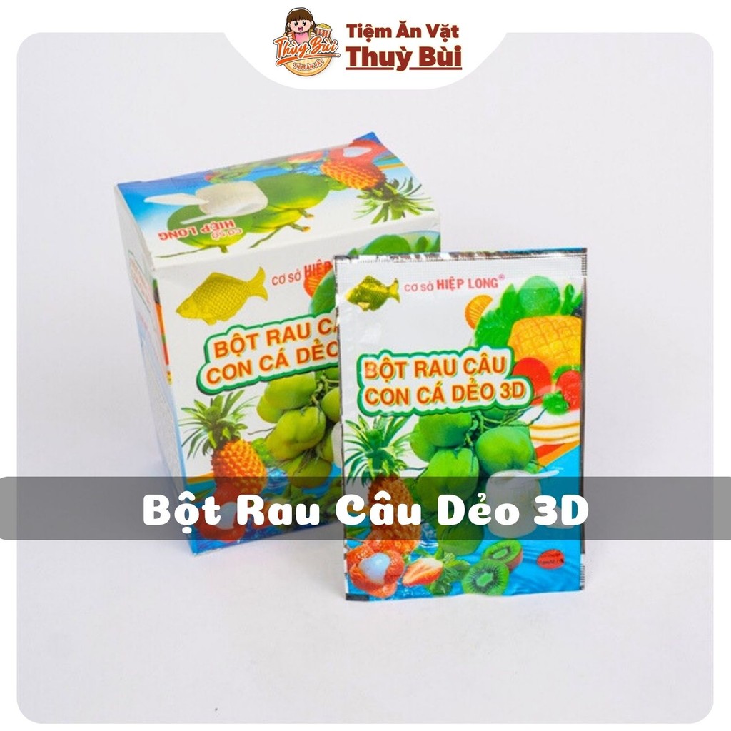Box of 12 Packets of Hiep Long Fish Jelly Powder 10G/Pack, Thuy Bui ...