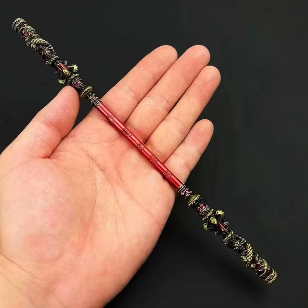 1PC 22CM Ruyi Jingu Stick Model Red Gold Copper Color Sticks Black Myth ...
