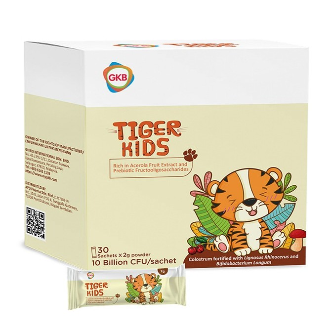 GKB Tiger Kids Immunity Booster 30 sachets | Shopee Malaysia