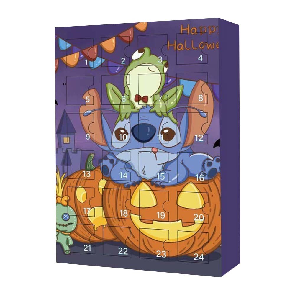 Stitch Christmas Advent Calenda 2024 Advent Calendar Figures Count Down ...