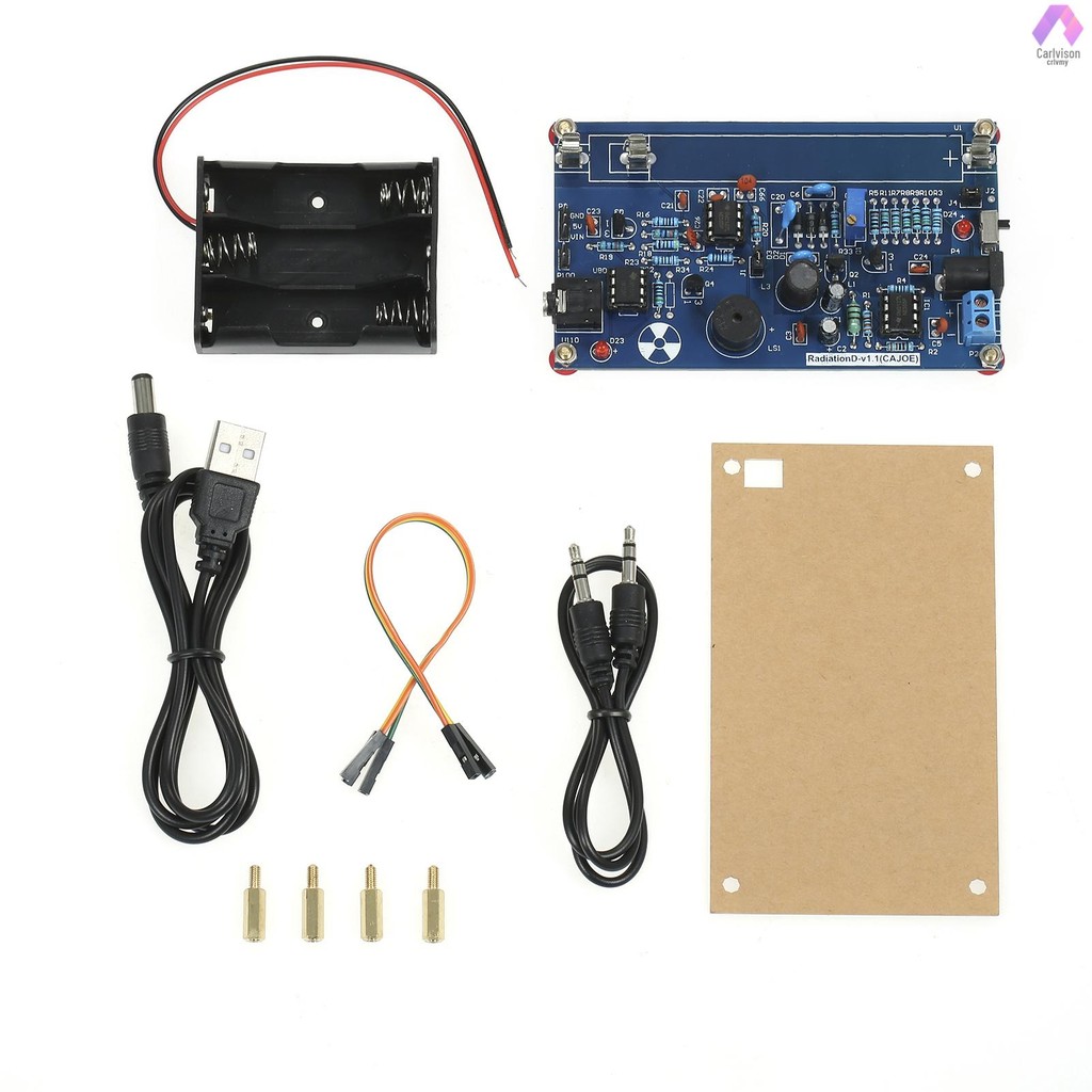 Assembled Radiation Detector System, DIY Miller Tube Tube Nuclear ...