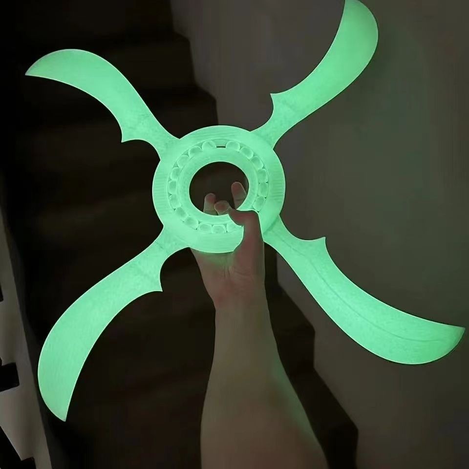 9.15 Naruto Luminous Kazama Shuriken 3d Printing Spiral Shuriken Anime ...
