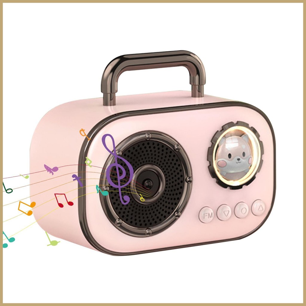 Retro Radio Wireless Speaker Wireless Speaker Stereo Speaker Travel ...