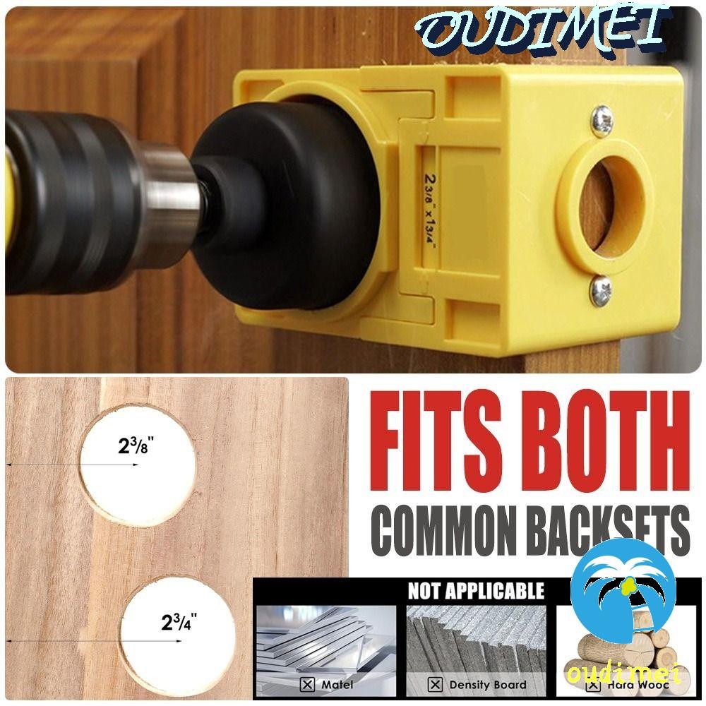 OUDIMEI Door Lock Installation Set, Installing Deadbolts Carbon Steel ...