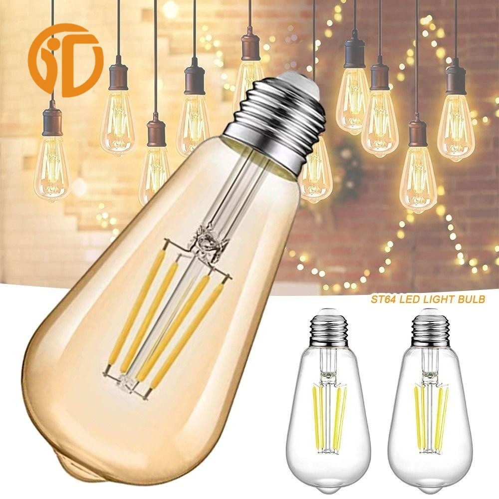 Vintage Filament LED Light Bulb Retro Vintage Light Bulb 4W Edison Lamp ...