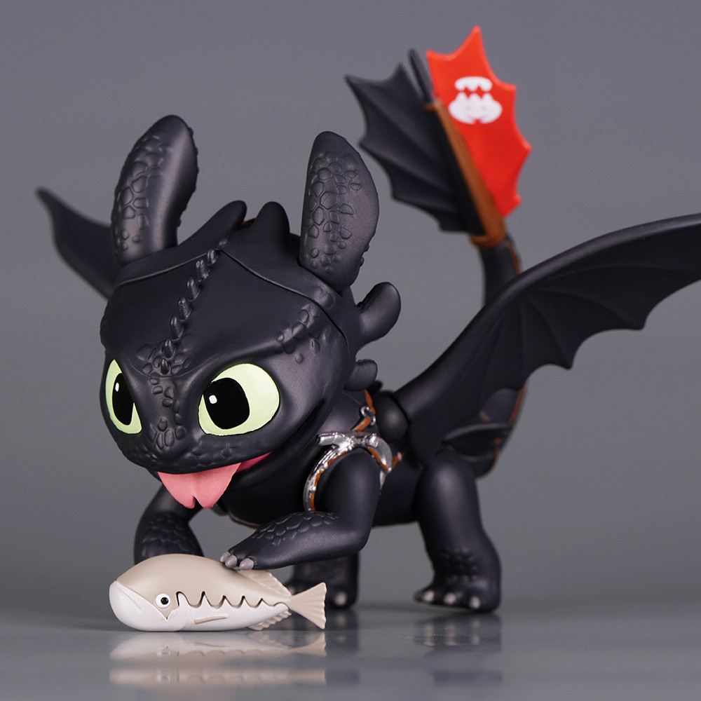 Domestic Nendoroid 2238 How to Train Your Dragon Master Toothless Joint ...